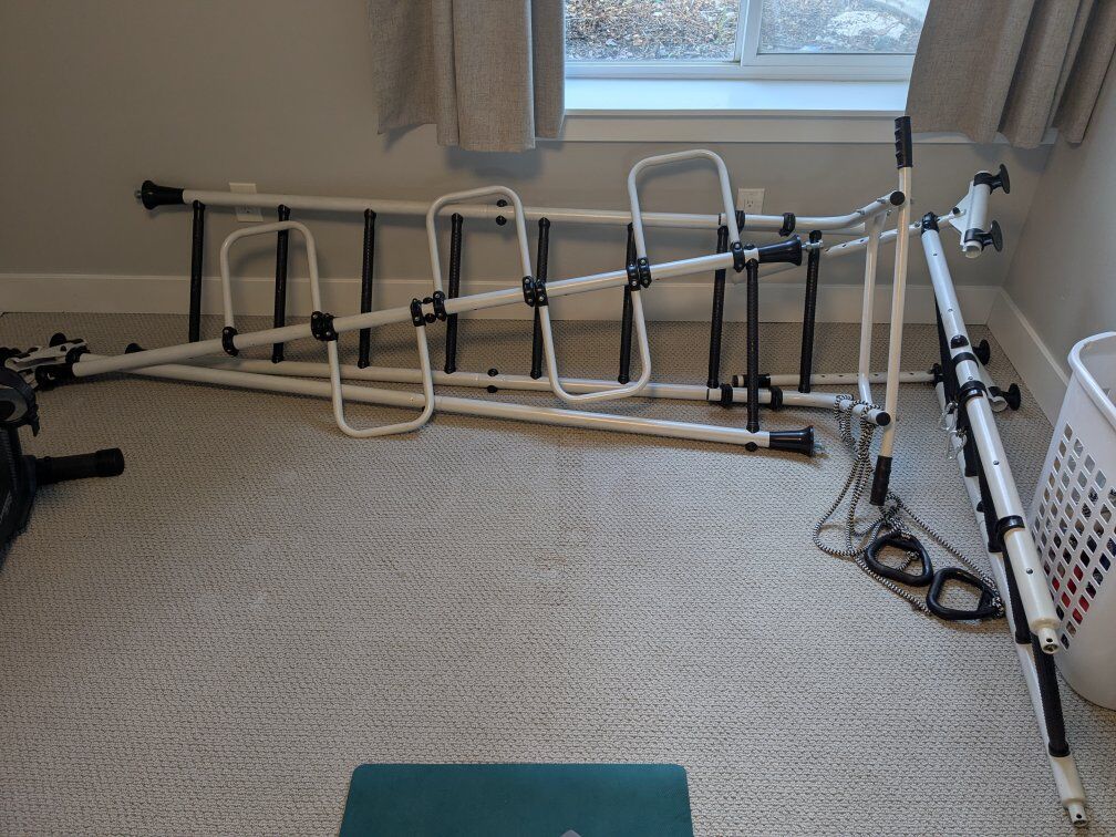 Indoor tension mounted monkey bars | Swings, Playhouses, Slides | KSL ...