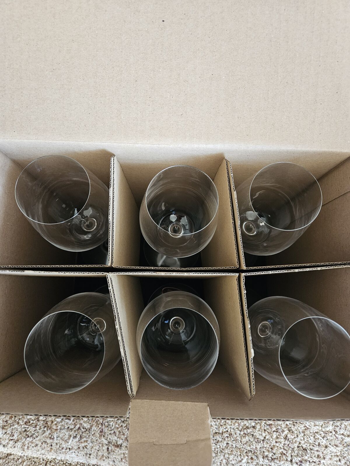 New in Box Reidel Superleggero Reisling Wine Glasses Set of 6 | Kitchen ...
