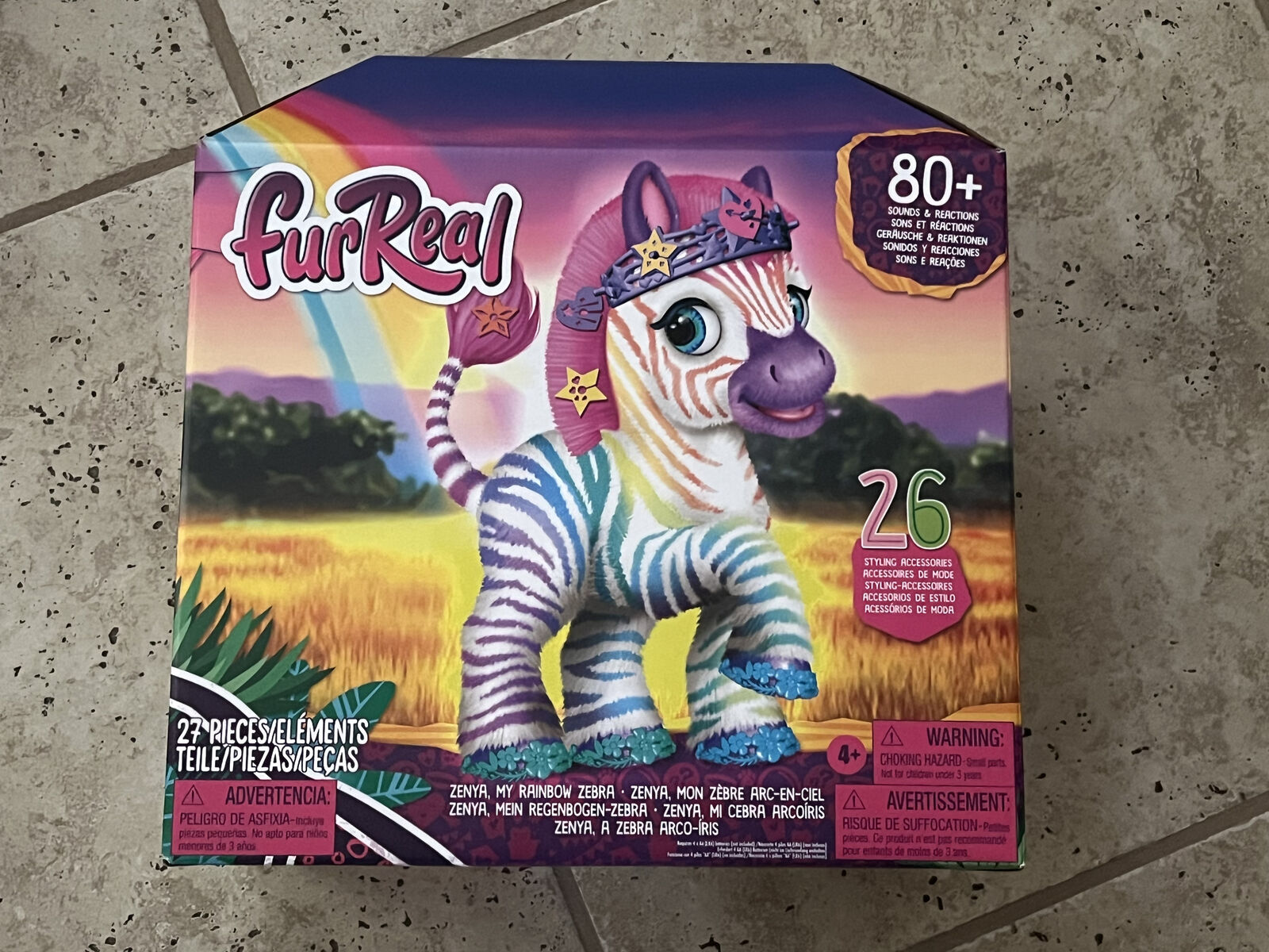 NEW: FurReal Rainbow Zebra | Educational Toys | KSL Classifieds