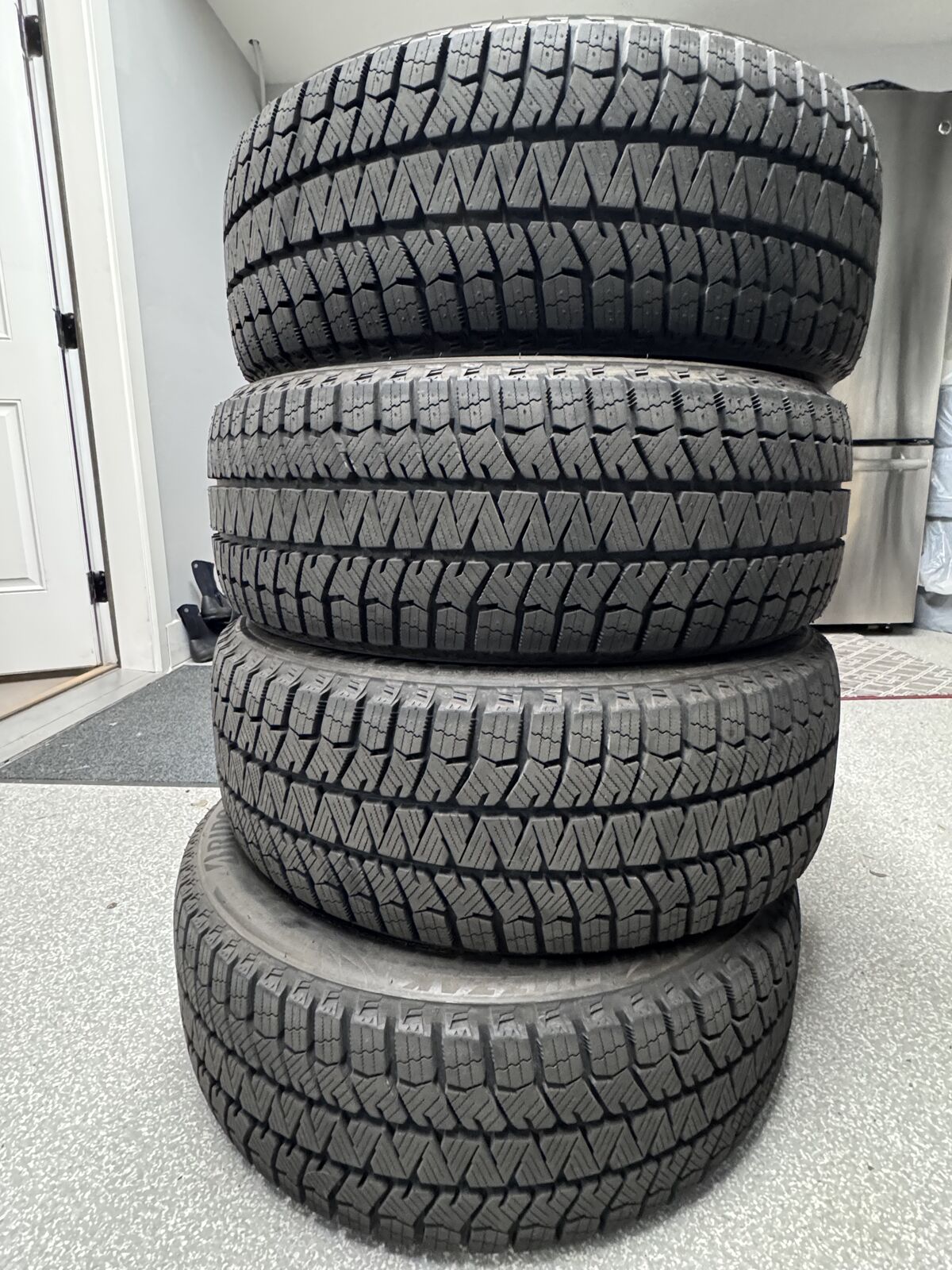 NEW Set Of 4 Snow Winter Bridgestone Blizzak WS90 215/55R18 | Wheels ...