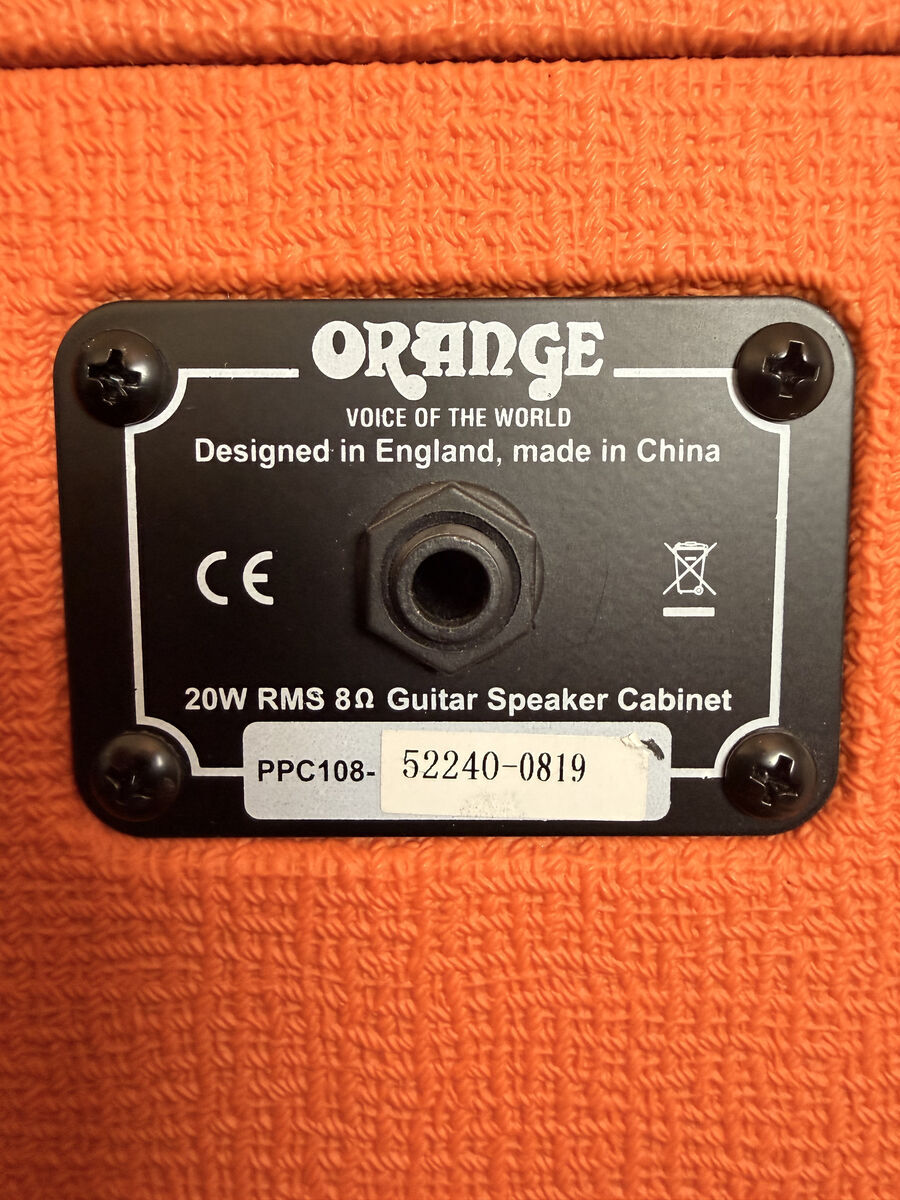 Orange 20-watt Micro Dark Electric Guitar Amplifier Head and Cab | Amps ...