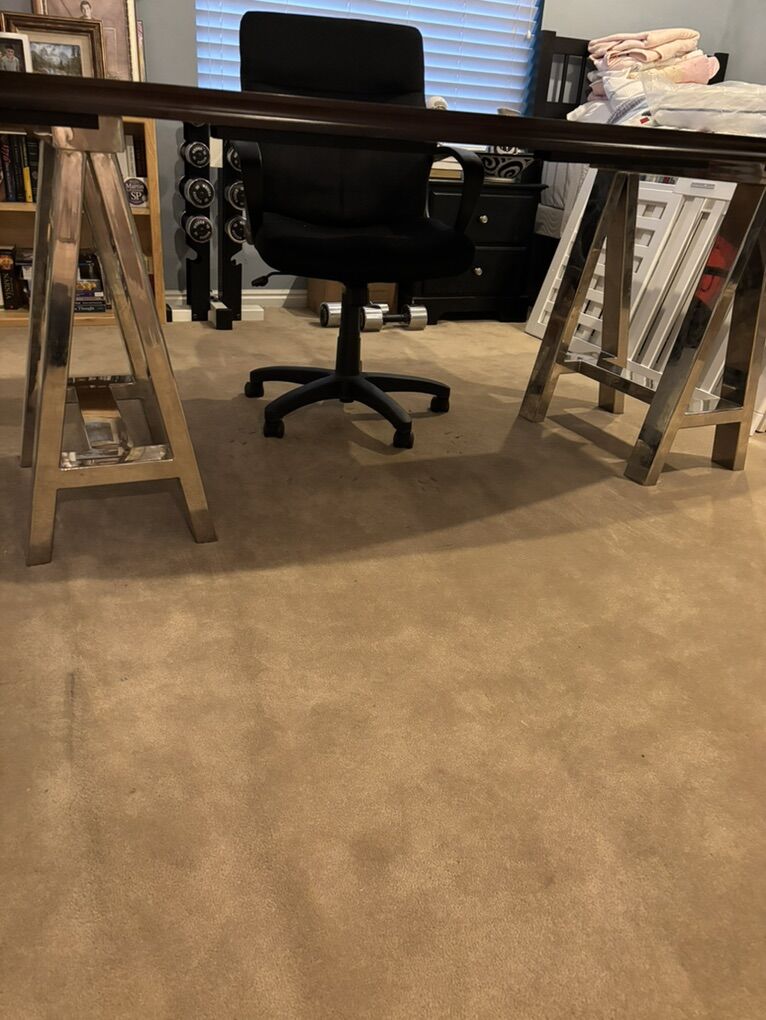 Desk With restoration Hardware legs | Office Furniture | KSL Classifieds
