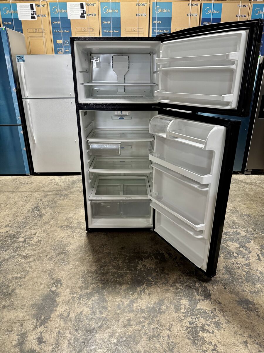 BLACK WHIRLPOOL REFRIGERATOR WITH WARRANTY | Refrigerators & Freezers ...