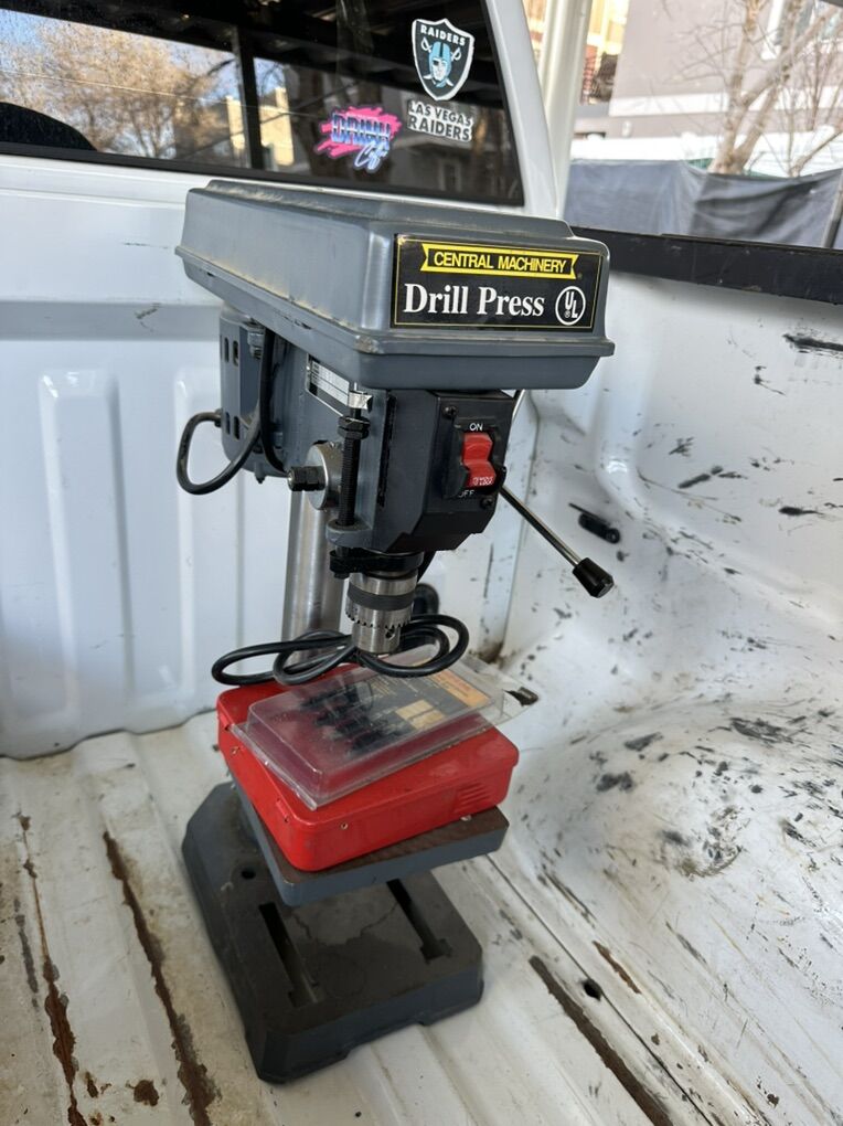 Central Machinery 8 in. 5 Speed Bench Drill Press | Shop Tools | KSL ...