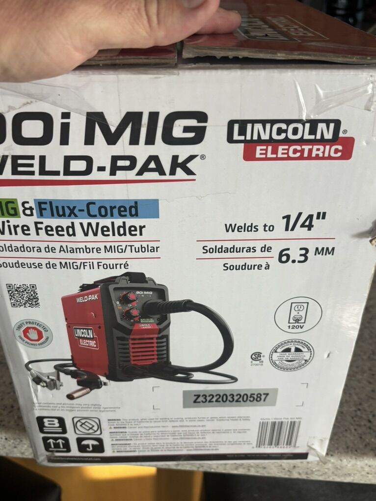 Brand New Lincoln 90i Mig And Flux Core Weld Pak | Shop Tools | KSL ...