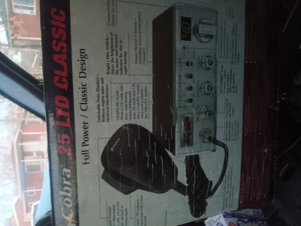 cobra LTD Classic 40 channel CB radio | Ham and CB Radio Equipment ...