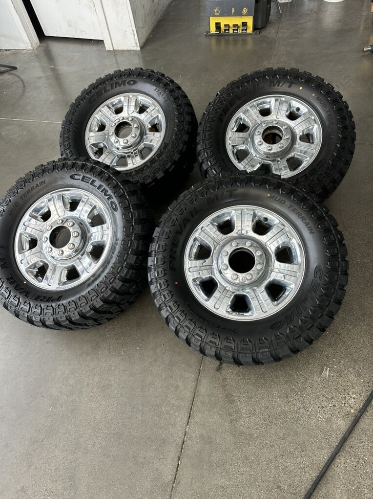 NEW F350 LEM 20in Chrome Wheels/ 37x13.50r20 | Wheels and Tires - SUV ...