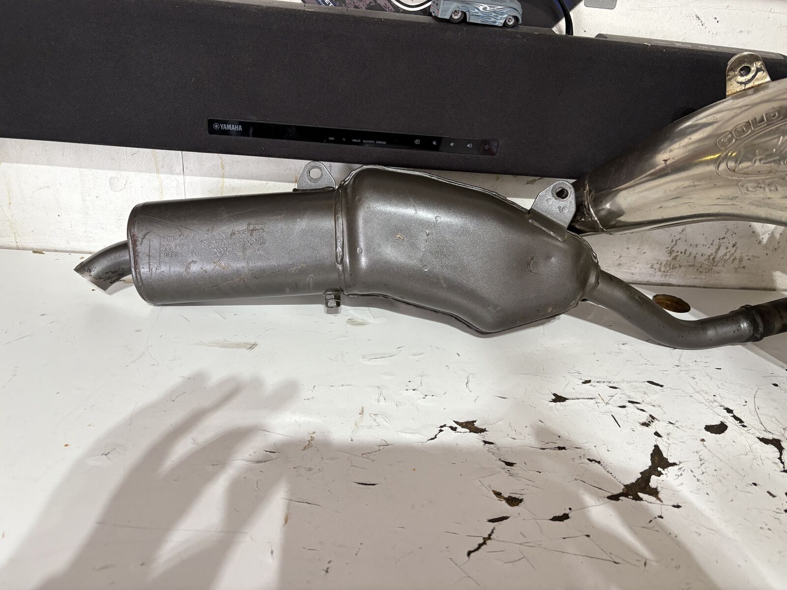 Kdx200 220 exhaust Fmf gnarley | Motorcycles, Dirt Bike Parts | KSL Classifieds