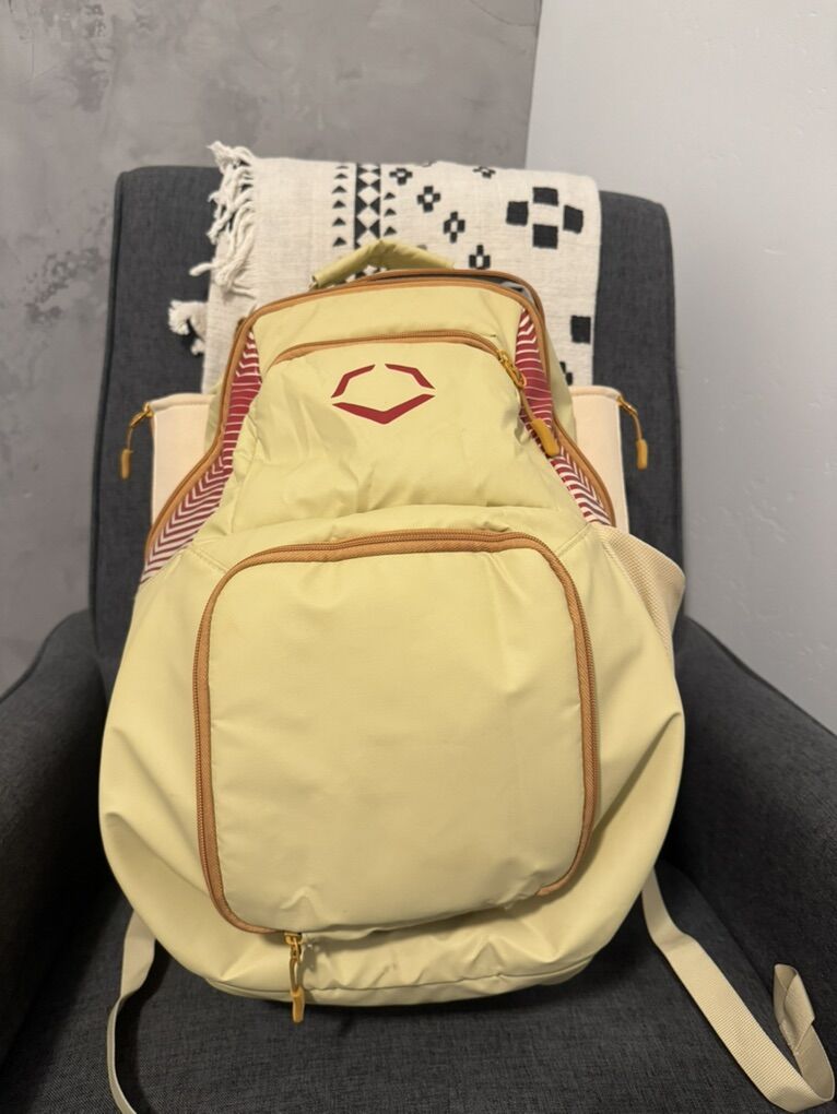 Evoshield Baseball Backpack Color :Tan/Brick | Backpacks and Gear Bags | KSL Classifieds