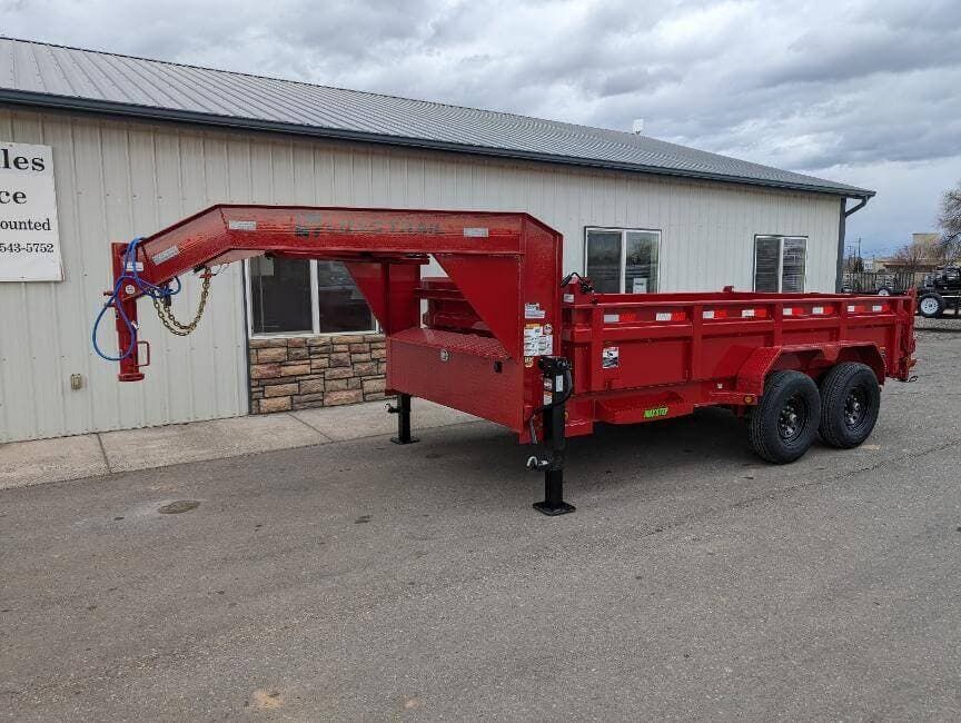 2026 Load Trail DG 83x14x2 Gooseneck Low-Pro Dump Trailer 14K 14 Ply ...