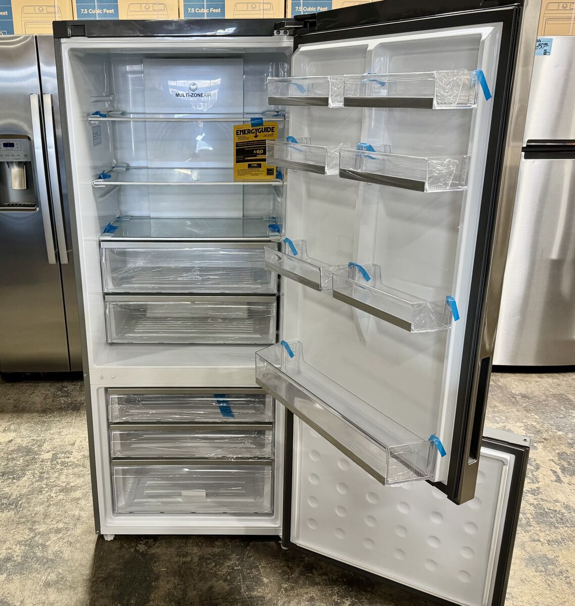 HAIER 28 INCH COUNTER DEPTH REFRIGERATOR STAINLESS STEEL ...