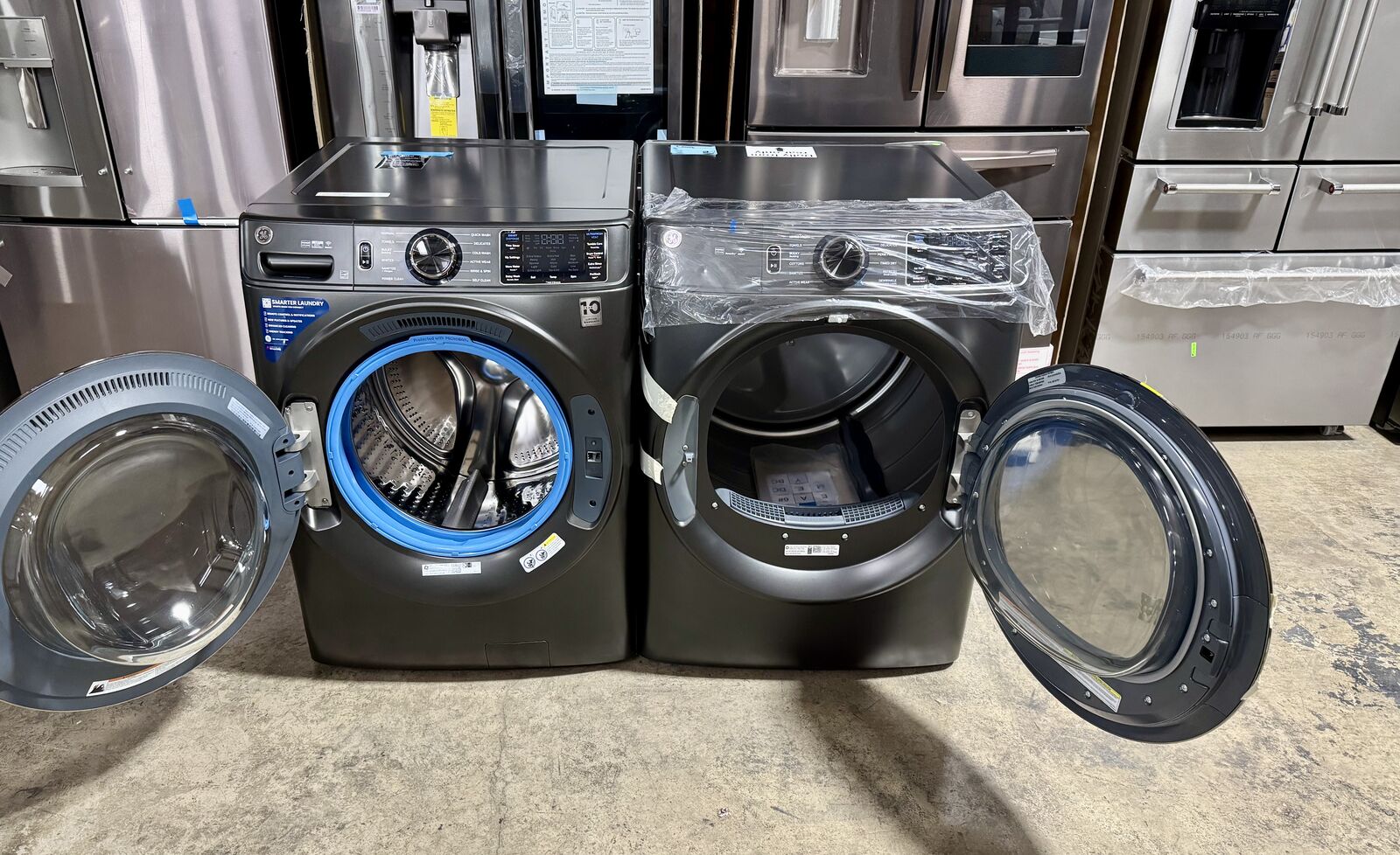 GE FRONT LOAD WASHER & DRYER SET WITH STEAM | Washers and Dryers | KSL ...