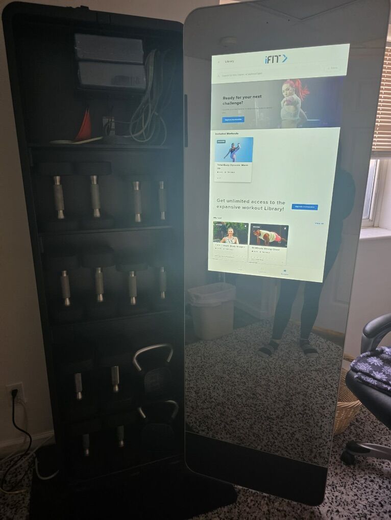 Dumbbell Set with Nordic Track Vault | Dumbbells, Kettlebells and ...