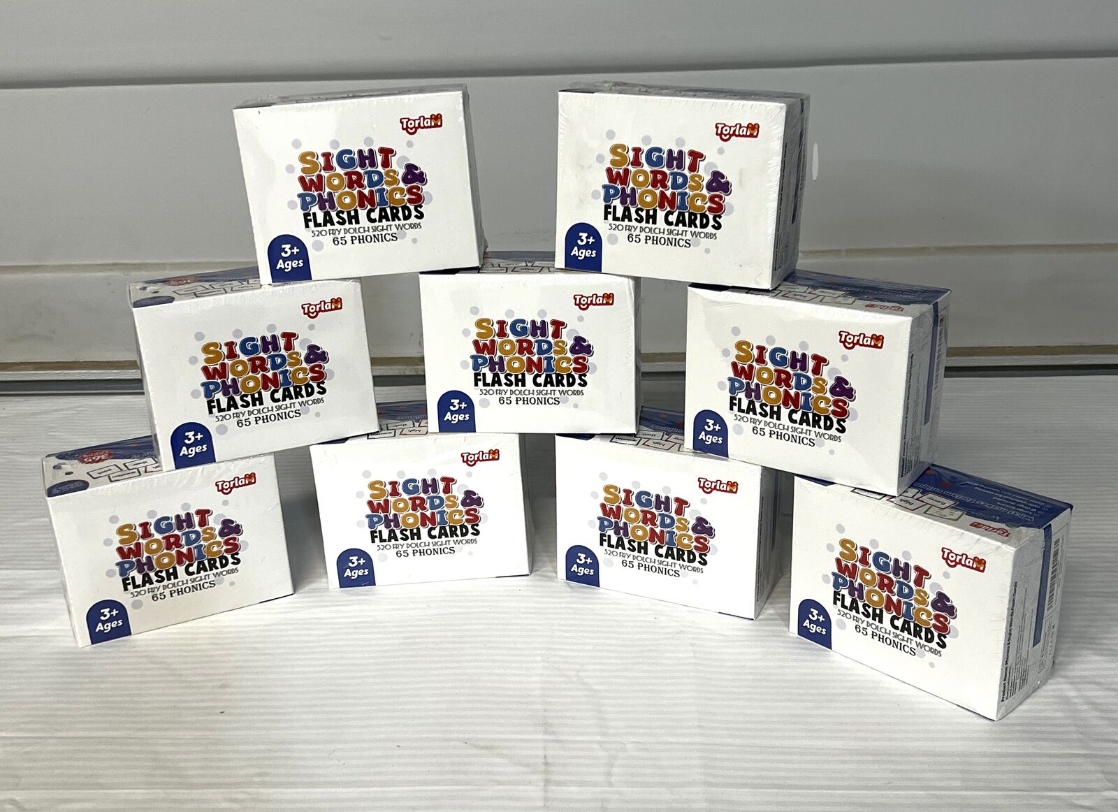 Sight Words & Phonics Flash Cards for Kids - New in Box | Educational ...