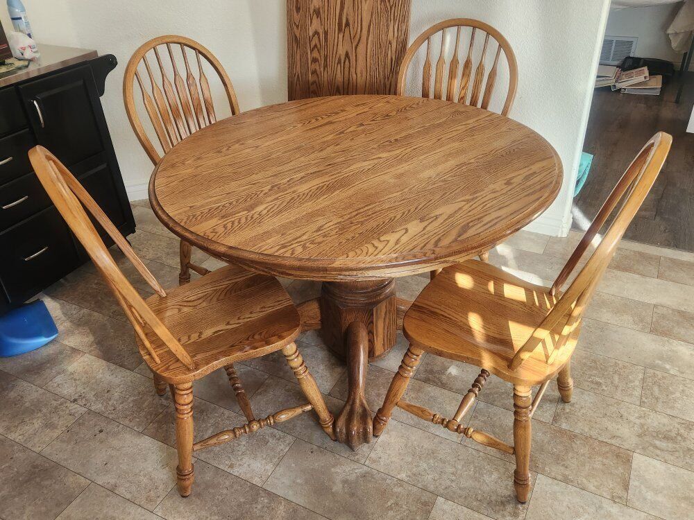 Golden Oak Dining table | Dining Tables | KSL Classifieds