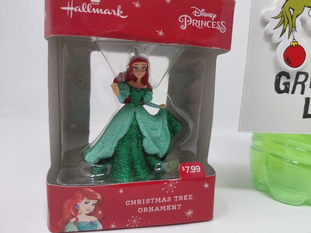 Disney Little Mermaid Glitter Ornament and Pen | Seasonal\Holiday ...