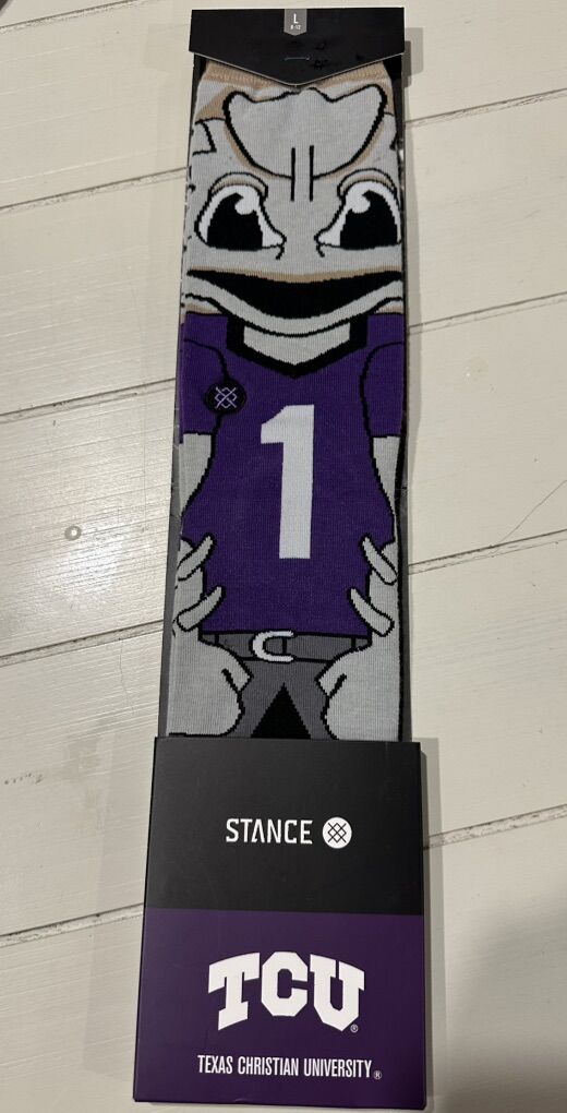 Stance TCU Horned Frog Socks Adult L 9-12 | Activewear | KSL Classifieds
