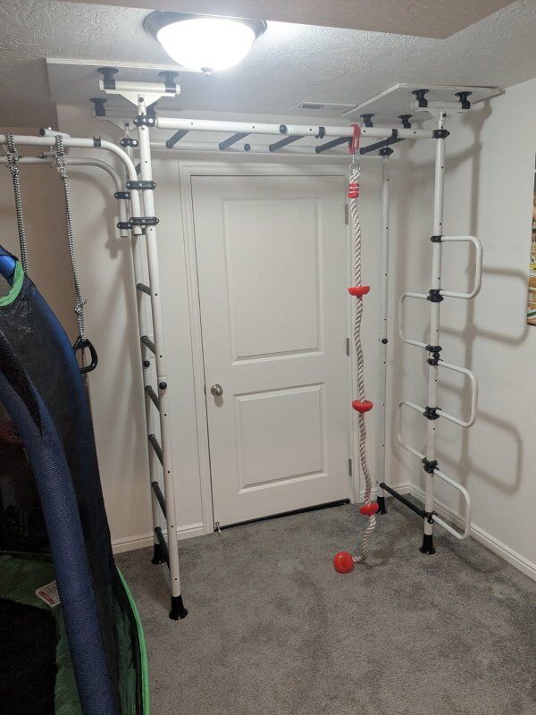 Indoor tension mounted monkey bars | Swings, Playhouses, Slides | KSL ...
