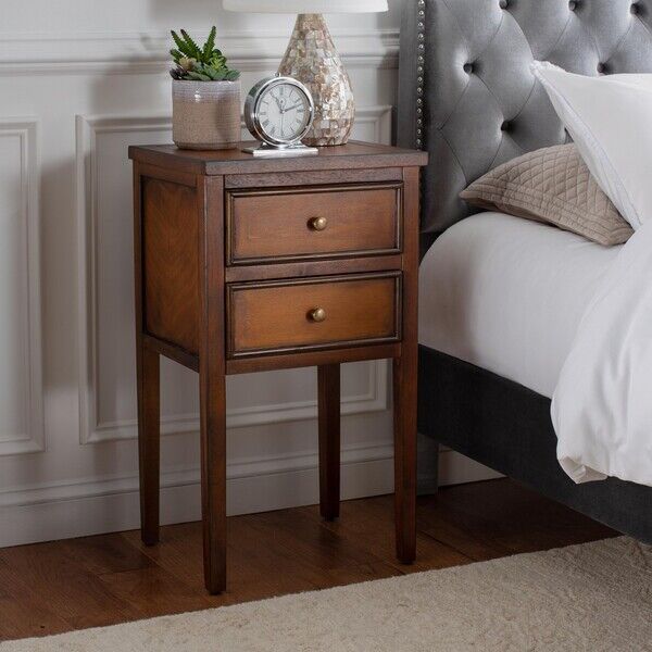 Safavieh Toby End Table With Storage Drawers | Coffee Tables and End ...