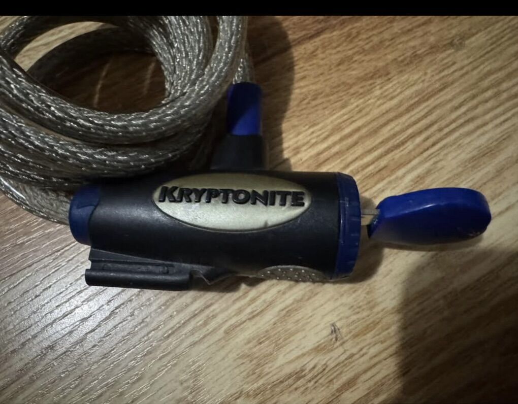 Kryptonite Key Cable Bicycle Lock Only One Key | Bike Accessories | KSL ...