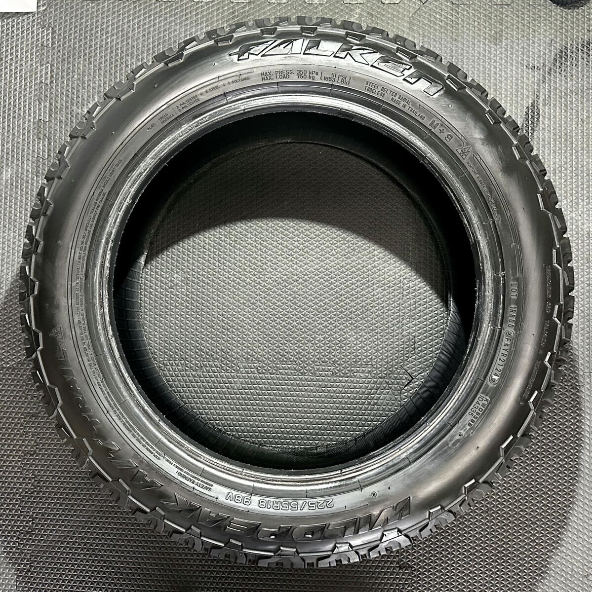 Four 225/55R18 Falken Wildpeak A/T Trail | Wheels and Tires - SUV ...