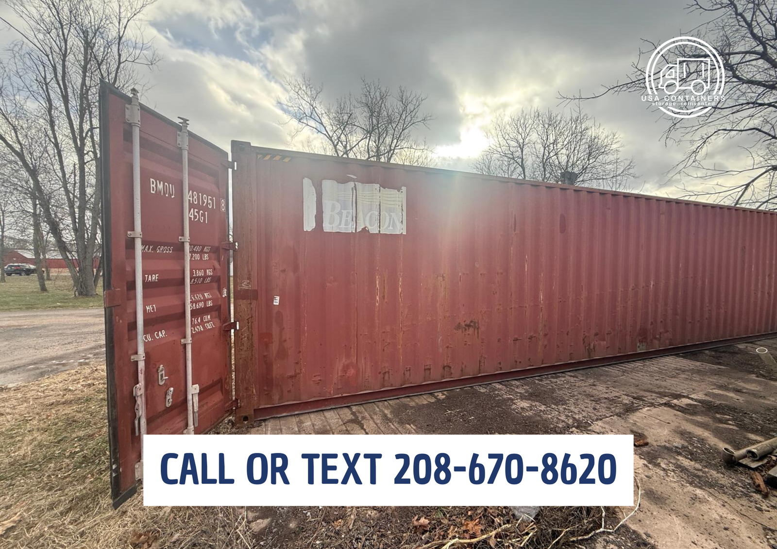 Local Idaho Company - 20ft and 40ft containers - Pick and choose your ...