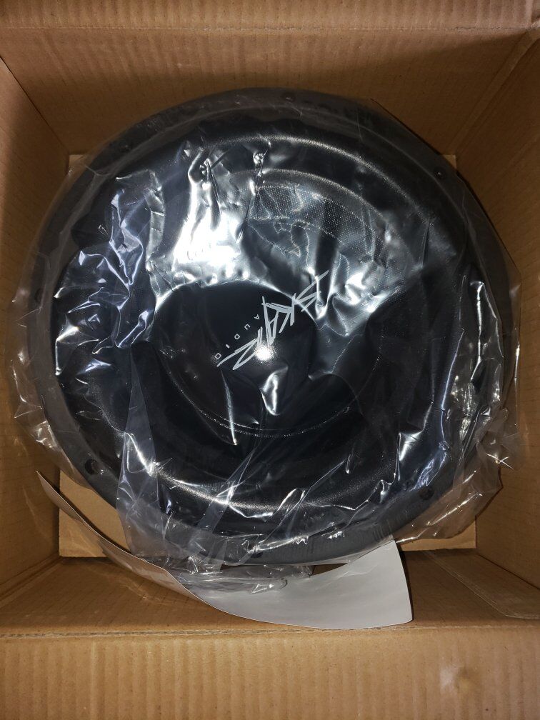 Subwoofer Box and Brand new Skar 10 inch subwoofer | Car Audio and ...