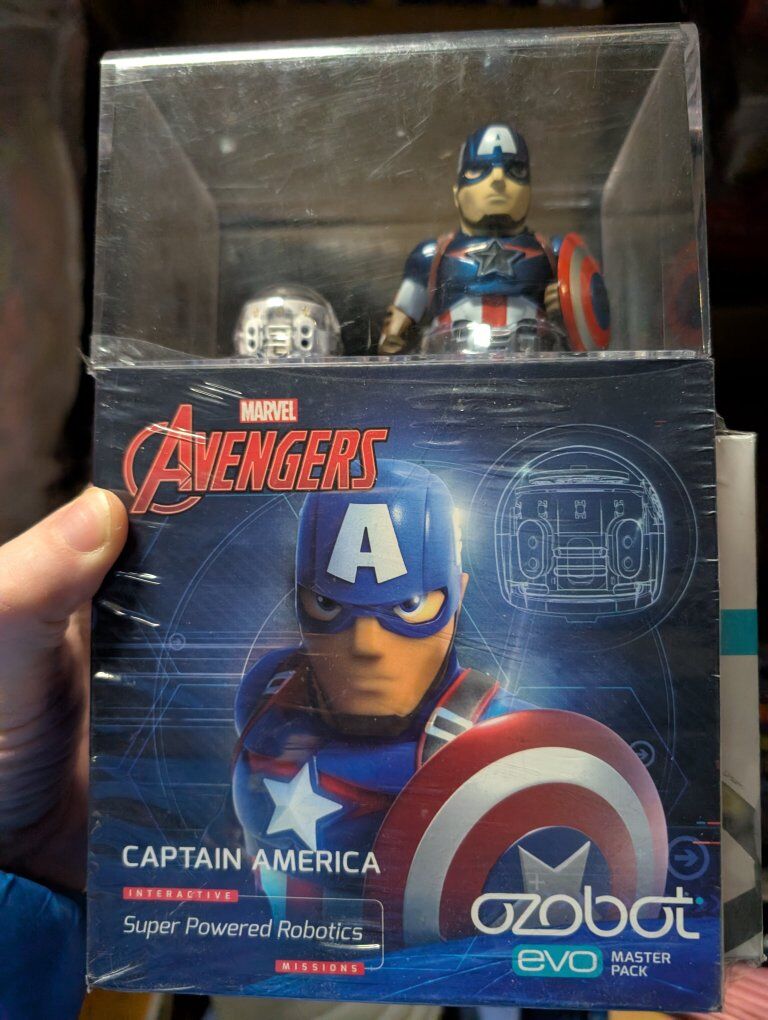 Captain America Ozobot Master pack + 2 skins | Educational Toys | KSL ...