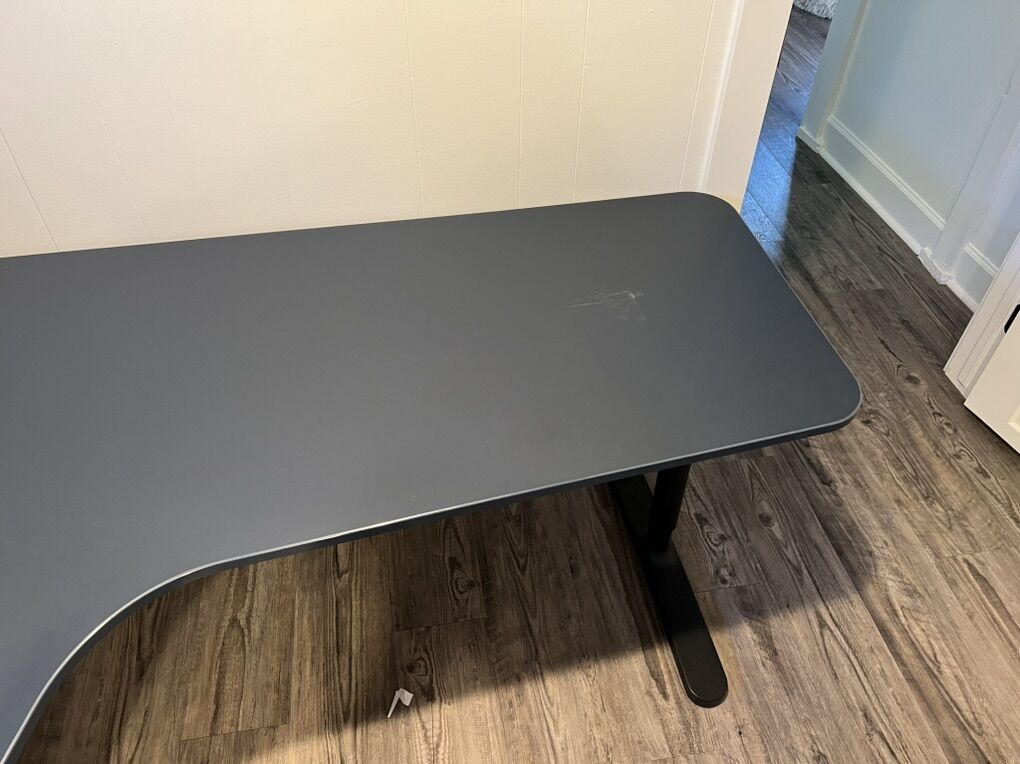 IKEA BEKANT Left-Corner Desk - 63 (Dark Blue) | Desks | KSL Classifieds