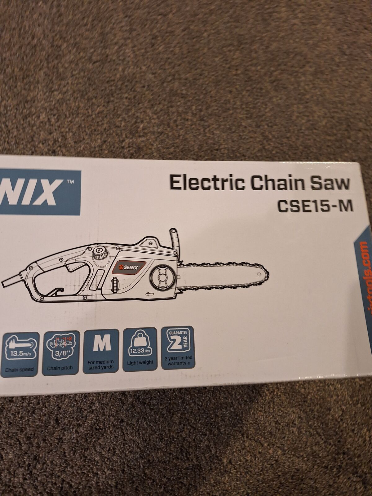 New senix 18 inch chainsaw corded 15 a | Other Garden/Lawn/Yard ...