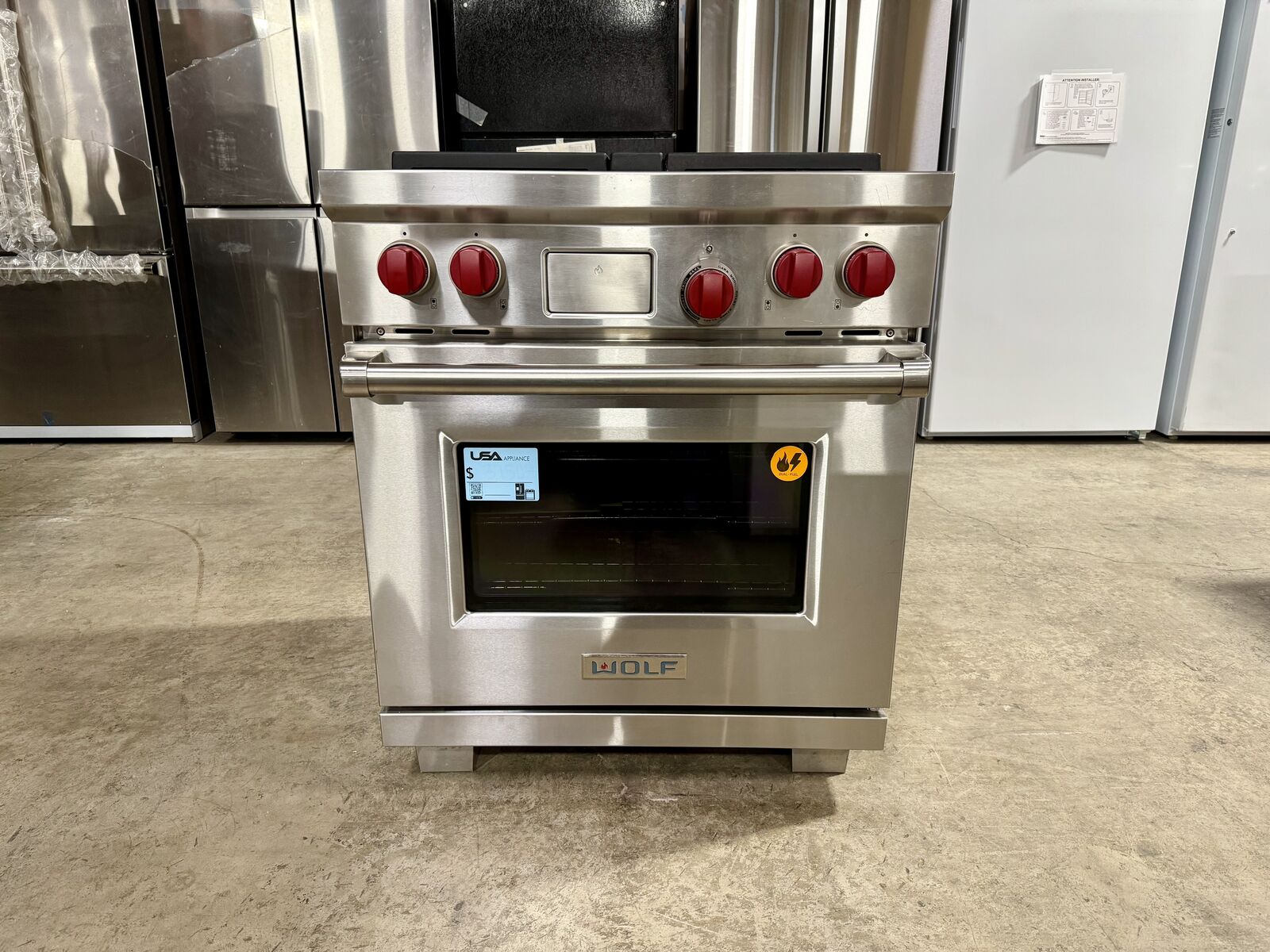 WOLF PRO DUAL FUEL 30 INCH RANGE | Stoves, Ranges and Ovens | KSL ...