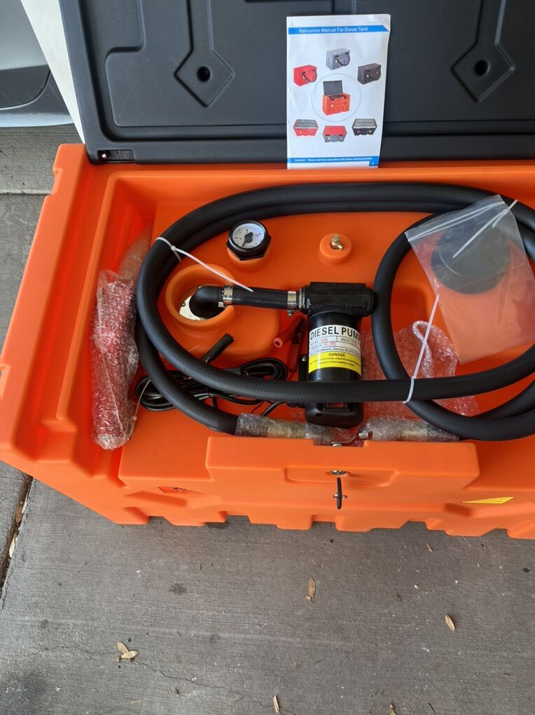 Portable Diesel Tank with Pump | Farm Equipment | KSL Classifieds