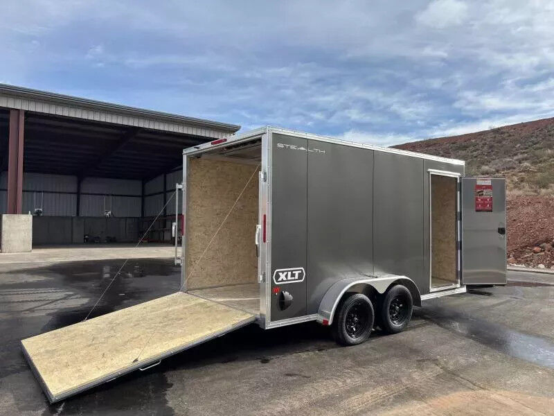 ALCOM 7X14 7K XLT PRO STEALTH Cargo / Enclosed Trailer | Enclosed Cargo ...