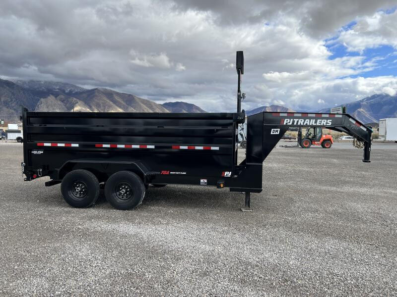 PJ Trailers 7x14 83" Low-Pro High Side (DM) Dump Trailer | Dump ...