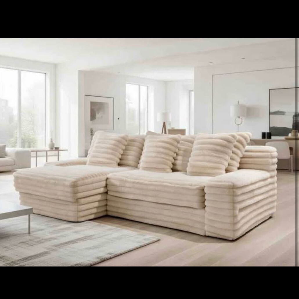 NEW 118 Sectional Sofa Cloud Super Soft Corduroy | Sectionals | KSL ...