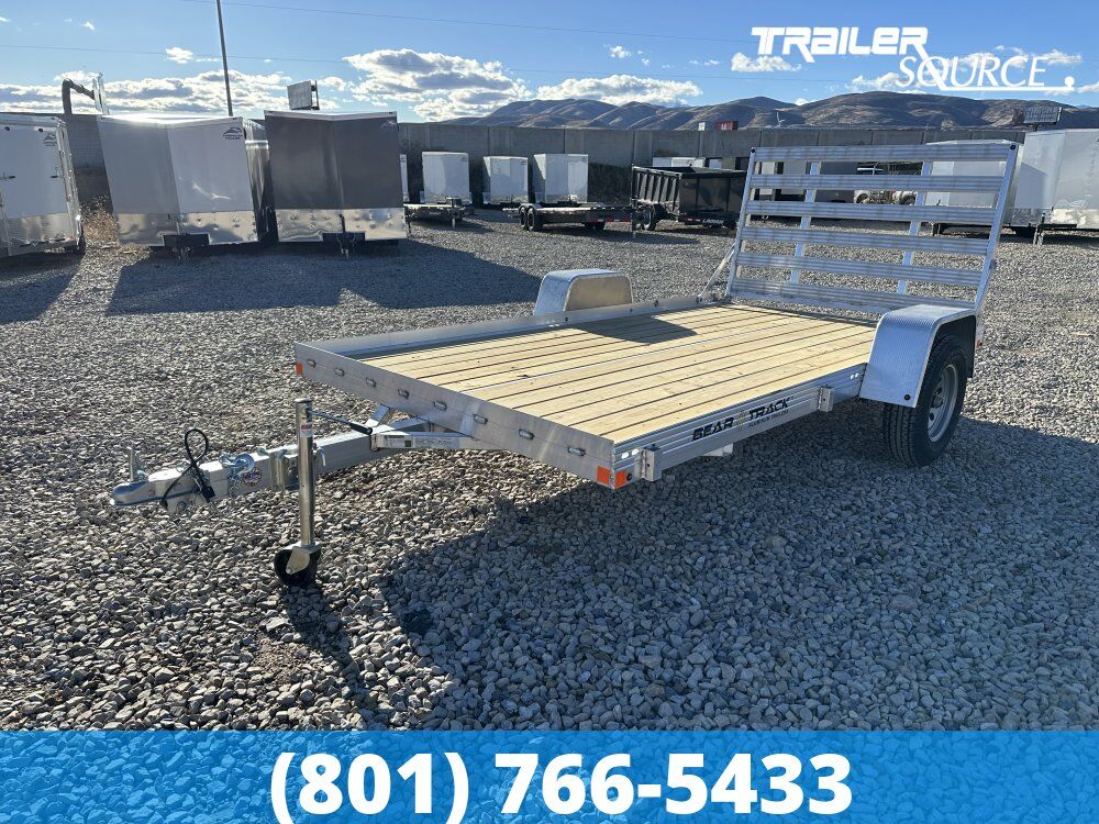 Bear Track BTU-W 6.5x12 ft Aluminum Utility Trailer 3.5K GVWR | Utility ...