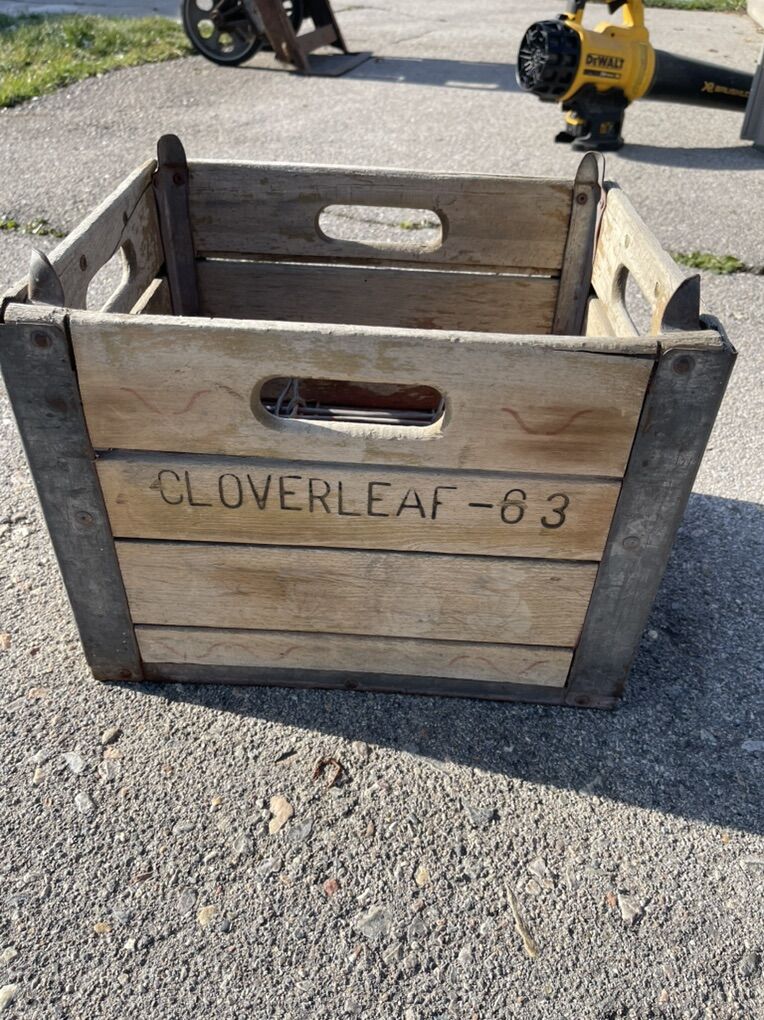 Clover Leaf Dairy Box Vintage 1963 | Collectibles | KSL Classifieds