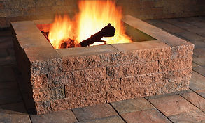 SQUARE FIRE PIT KIT | Landscape and Yard Decorations | KSL Classifieds