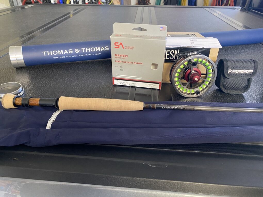 Thomas And Thomas Contact II Fly Rod Setup | Fishing Tackle and ...