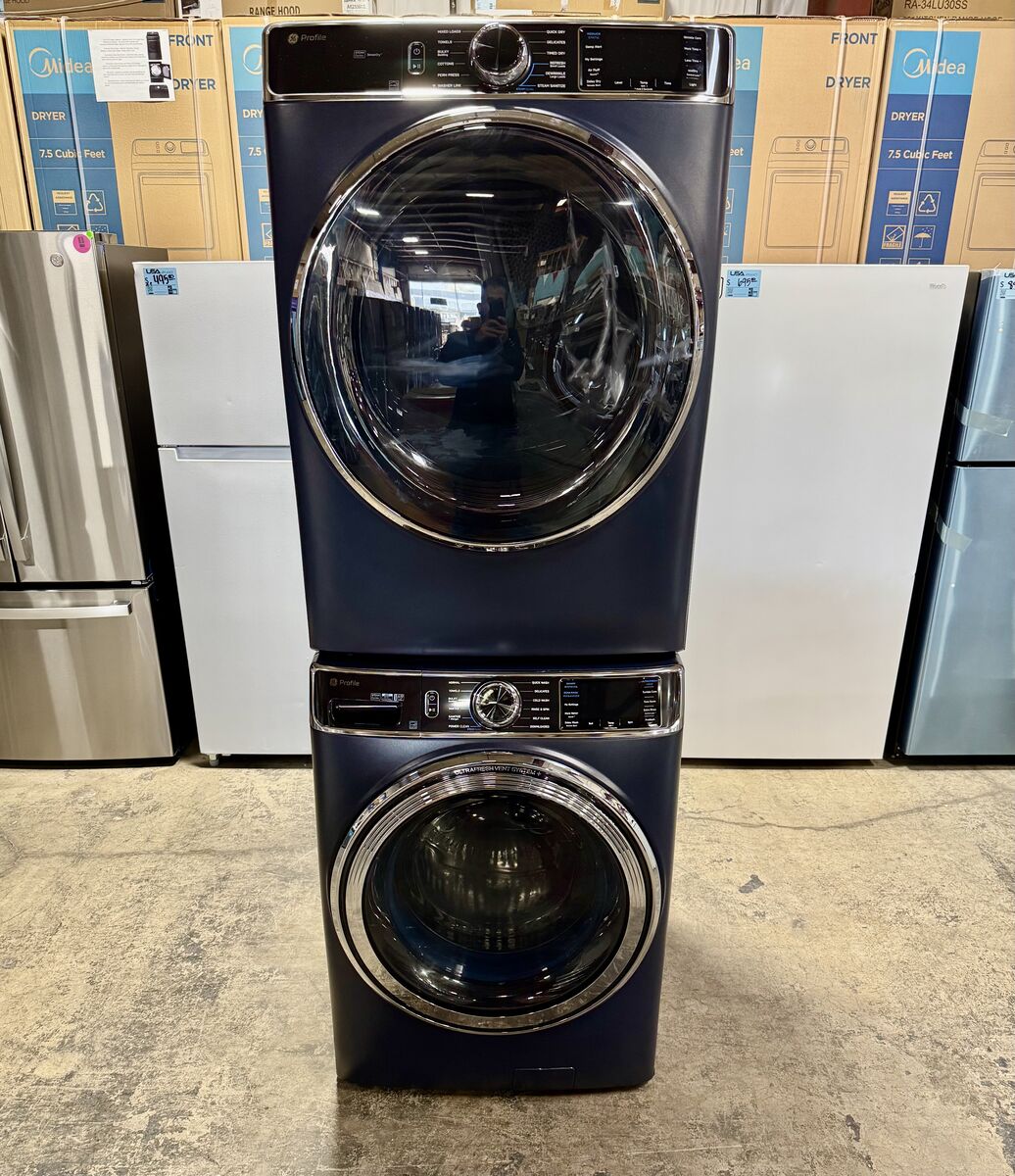 NEW GE FRONT LOAD WASHER AND DRYER SET WITH 1 YEAR WARRANTY | Washers ...