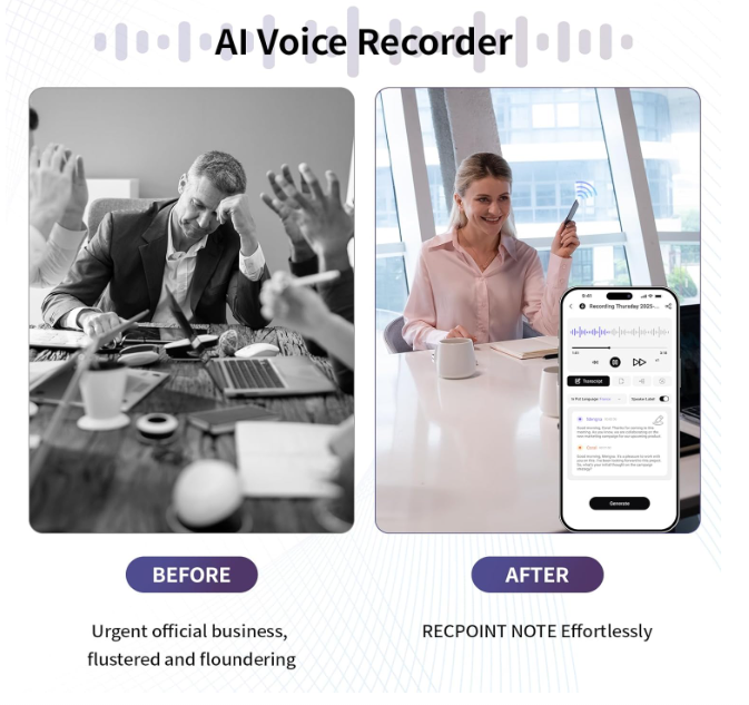 New in box AI Voice Recorder | Video Equipment (DVD, VCR, Satellite ...