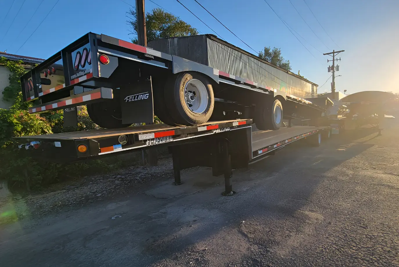 Felling FT-70-2 OTR-L Flatbed Trailer | Industrial | ksl.com