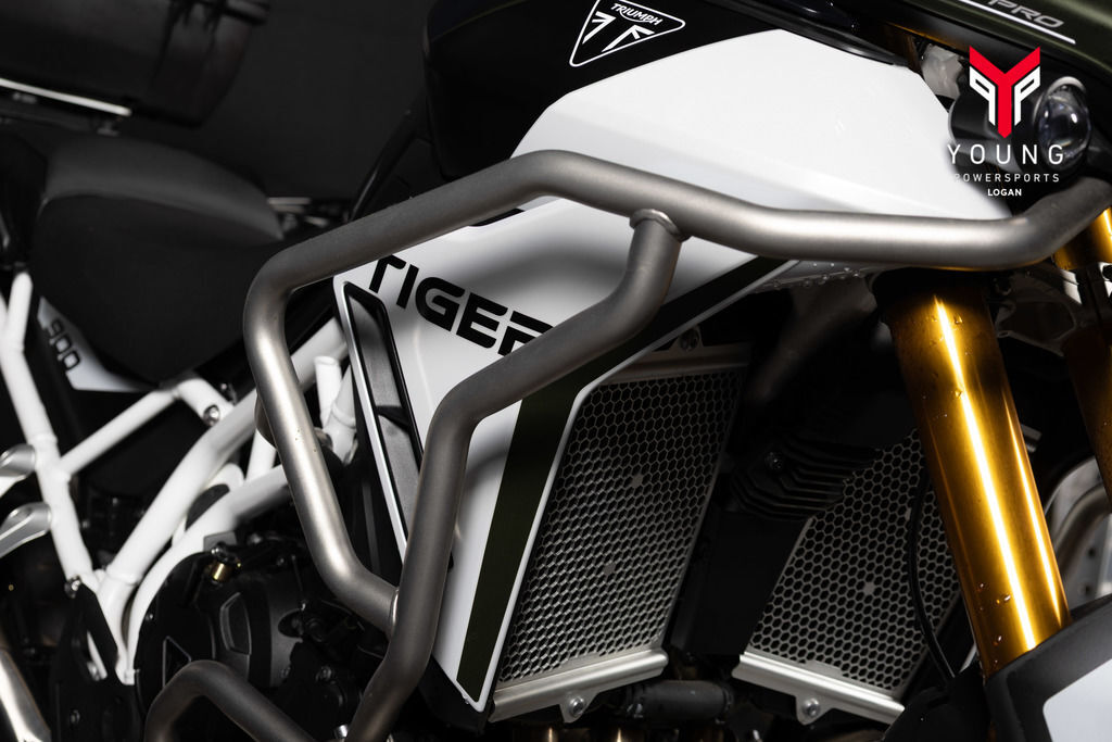 2025 Triumph Tiger 900 Rally Pro Matte Khaki Green / Matte Phantom ...