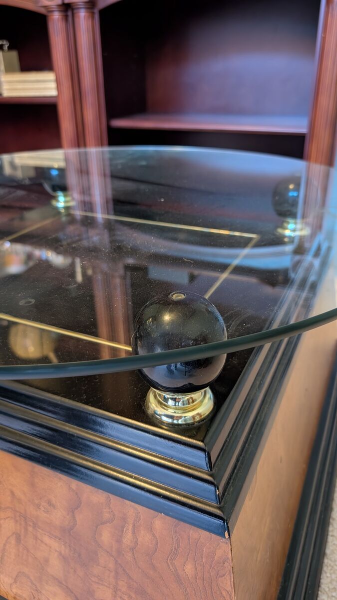 Round Glass Coffee Table | Coffee Tables and End Tables | KSL Classifieds