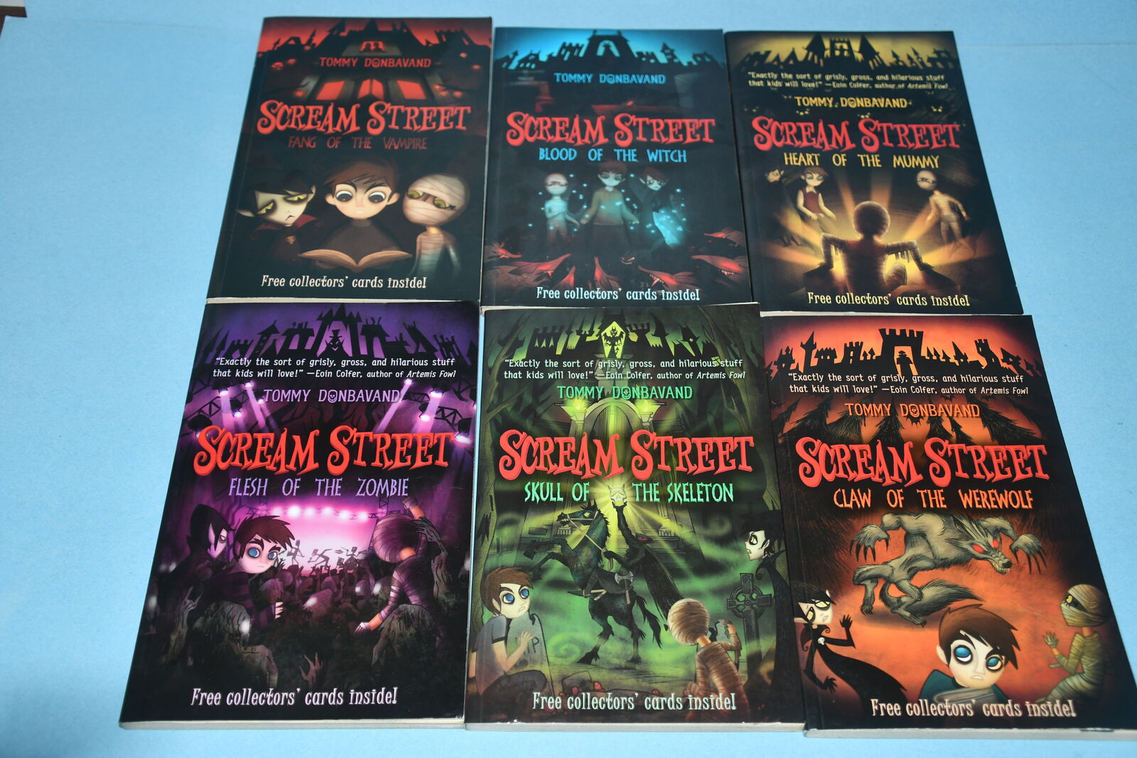 13 "SCREAM STREET" BOOKS ~ TOMMY DONBAVAND ~ BOOKS 1-13 ~ HALLOWEEN ...