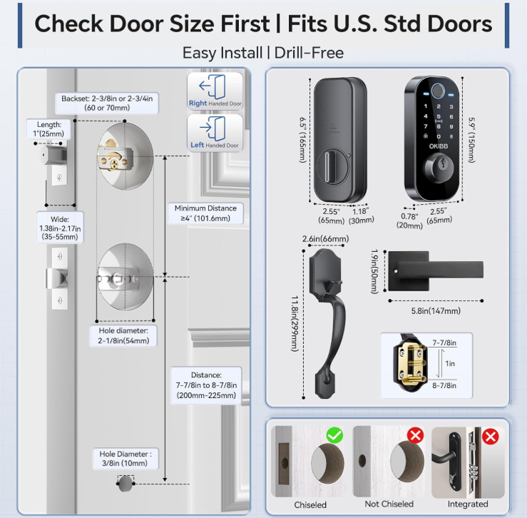 New in box Keyless Entry Door Lock Set | Windows and Doors | KSL ...