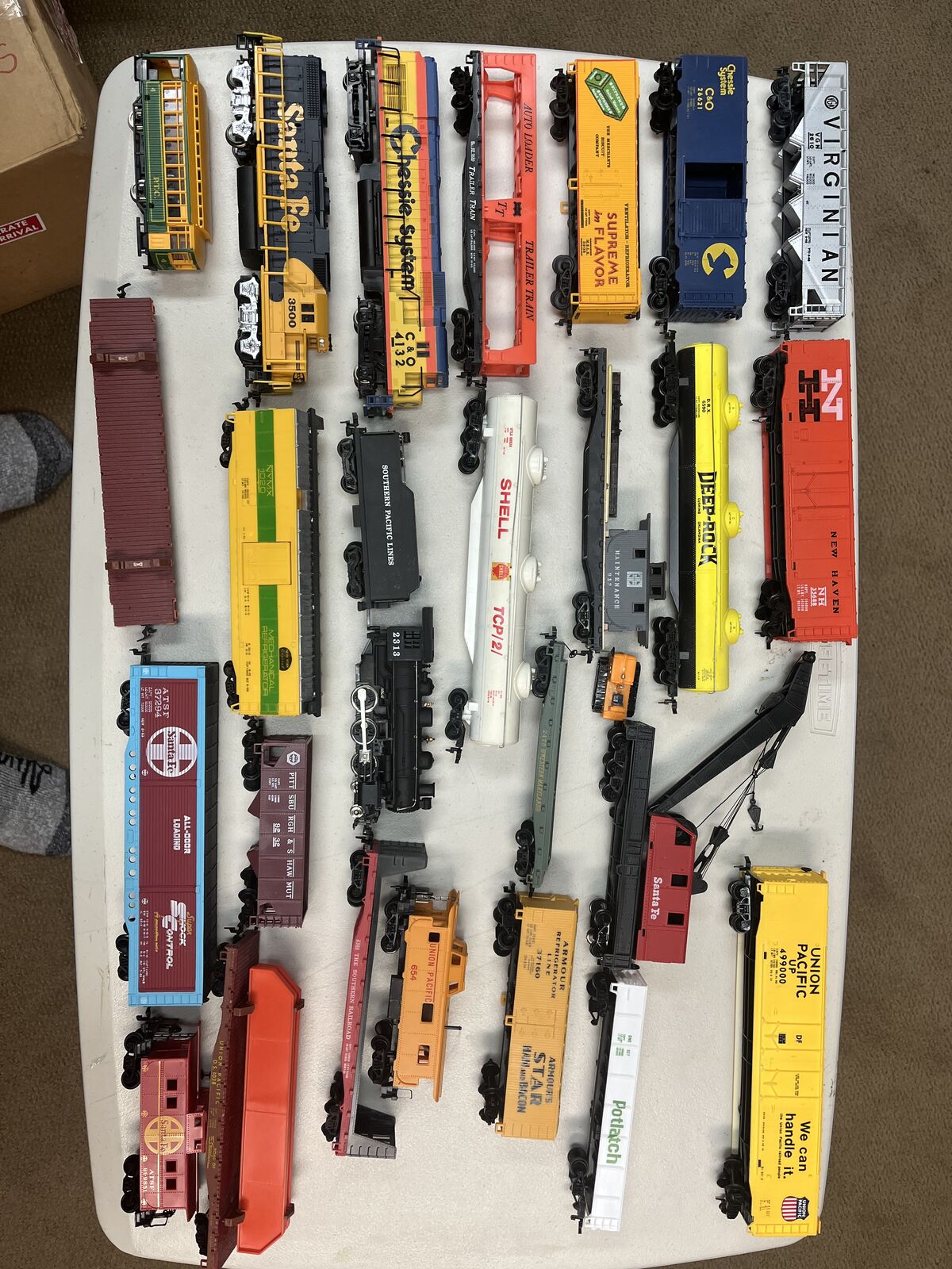 HO Scale model train set (Lot) | Remote Control Vehicles Land/Water ...