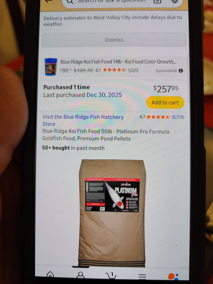 Blue Ridge fish food 50lb | Fish | KSL Classifieds