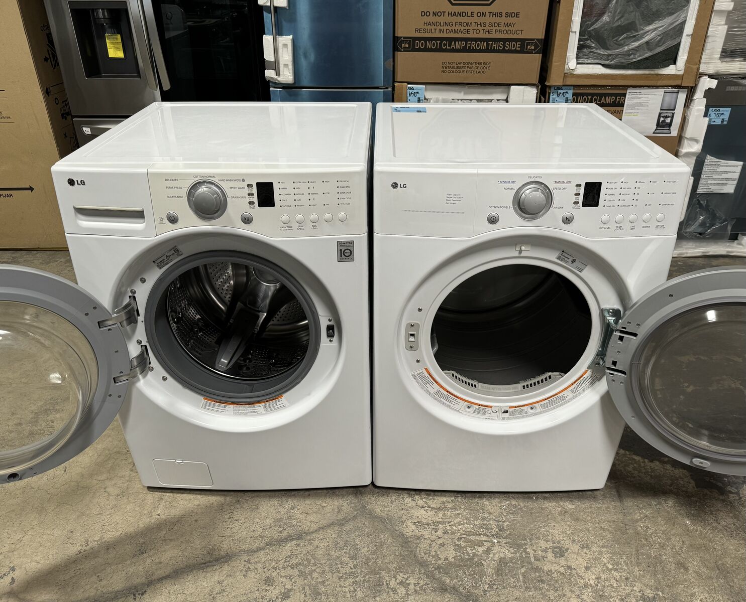 LG WASHER AND DRYER SET WITH WARRANTY | Washers and Dryers | KSL ...