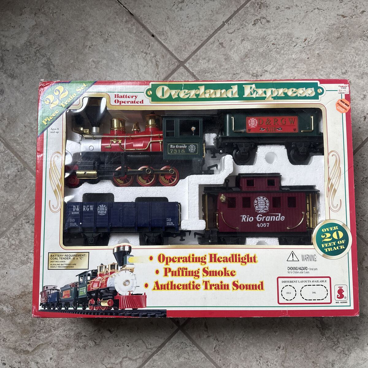 Battery Operated Train Set | Remote Control Vehicles Land/Water | KSL ...
